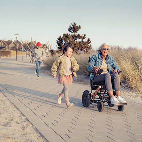 Nuova Alber erivo, l'elettronica pieghevole made in Alber - Invacare Italy