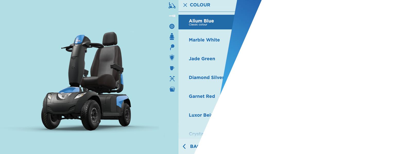 Invacare Comet Alpine Plus scooter elettrico - Invacare Italy